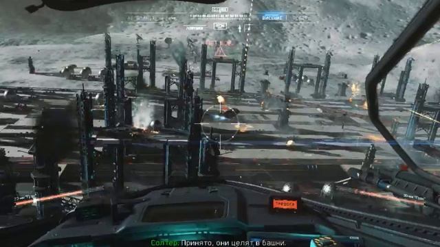 Call of Duty  Infinite Warfare - Оборона порта: Грузовой склад. Русская озвучка