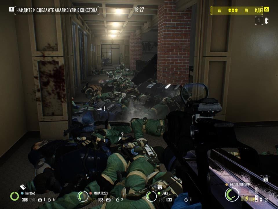 Payday 2 - Очень много мёртвых копов
