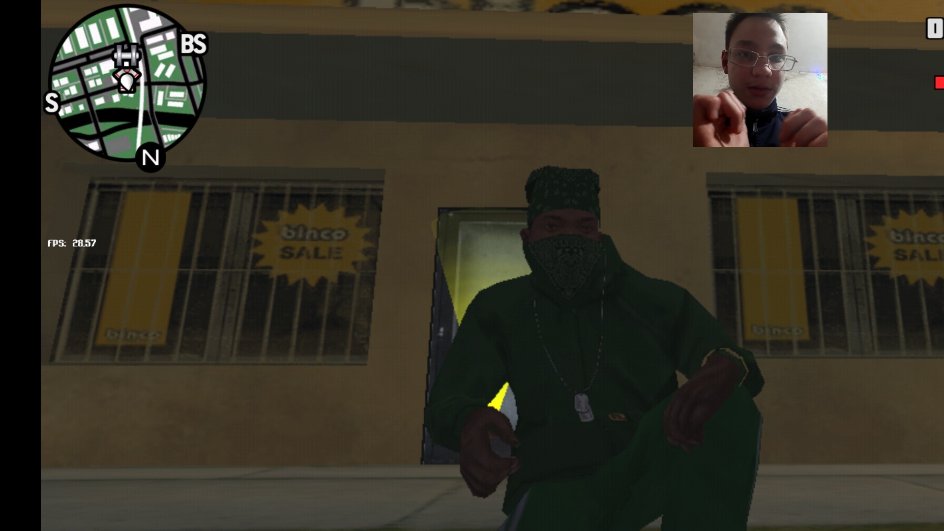 прохождение игры grand theft auto San Andreas 4# серия ( легендарный заказ Биг Смоука)