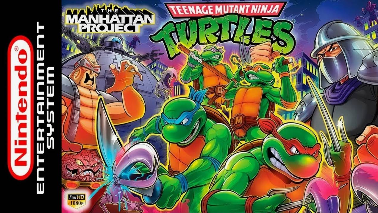 Teenage Mutant Ninja Turtles 3: The Manhattan project (Полное прохождение)