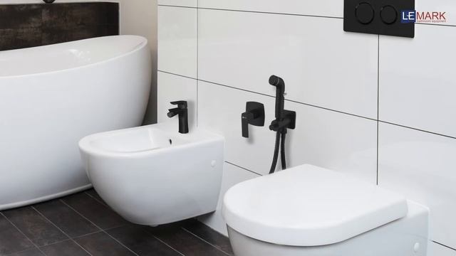 Смеситель с гигиеническим душем встраиваемый LEMARK URSUS LM7219BL