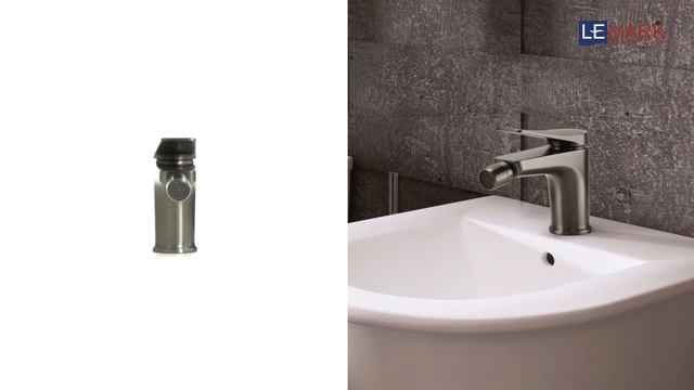 Смеситель для биде LEMARK BRONX LM3708GM