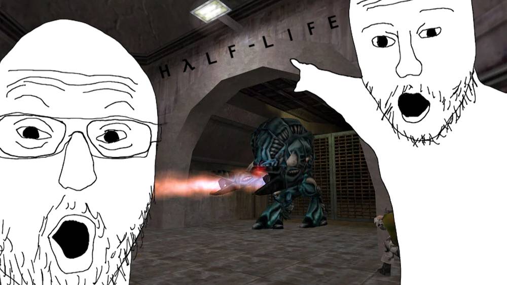 Ох уж эти монстры...| HALF LIFE