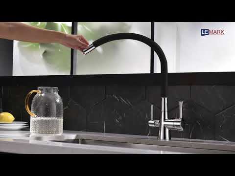 Смеситель для кухни с гибким изливом с подключением к фильтру LEMARK COMFORT LM3075C