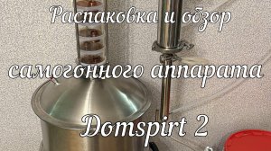 Распаковка и обзор Domspirt 2