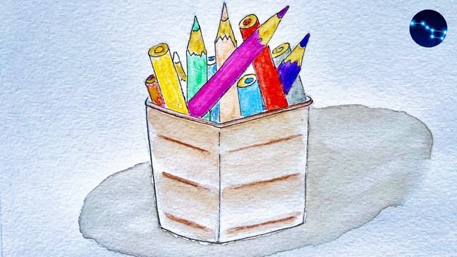 Цветные карандаши. Стихотворение / Максим Танк
