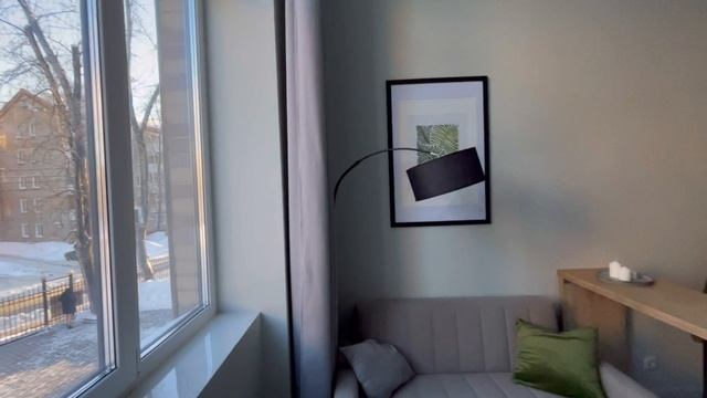 Зимний Обзор территории и апартаментов. Москва, Большой Коптевский пр., 3с1