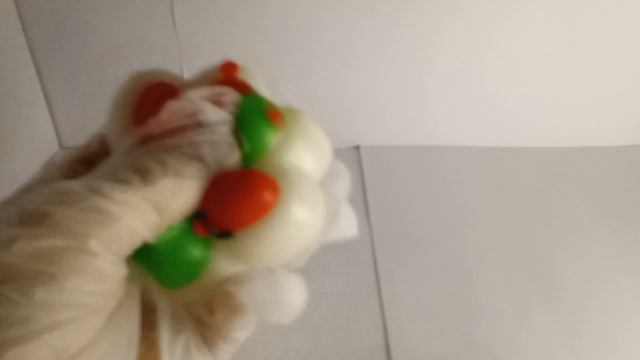 Обзор сквиша 2 #лапки #сквиши
(новогодняя лапка)