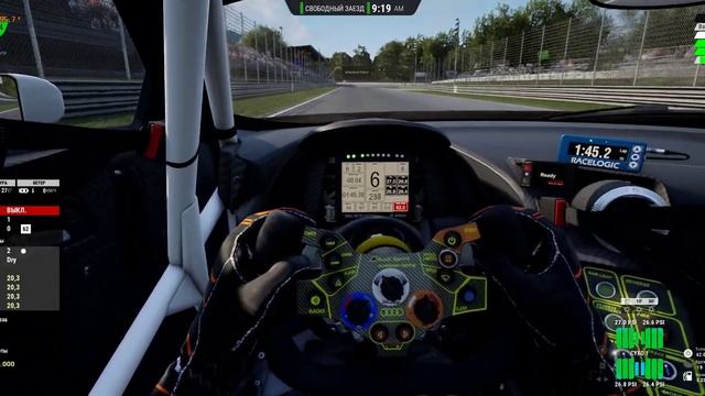 Новичок в Assetto Corsa Competizione | Monza | Moza R5 | TrackIR