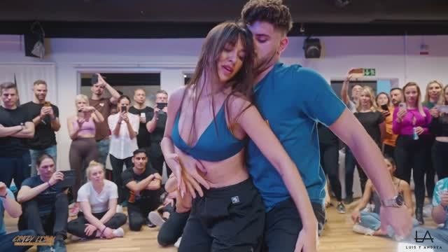 Bachata бачата  лучшее Luis y Andrea  Cobardes al amar Dj Clau