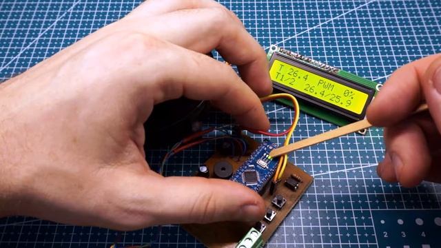 ШИМ регулятор для охлаждения ДВС на ARDUINO. ч.2