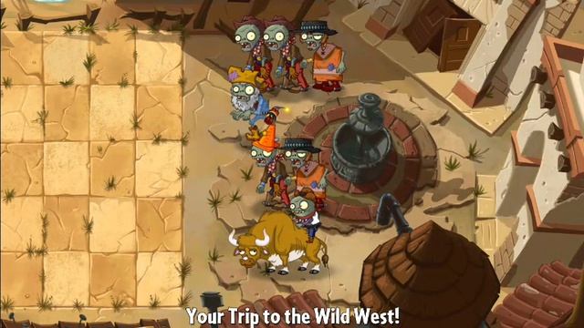PvZ 2 ,но я могу использовать растения из 1 части .PvZ 2 8 серия