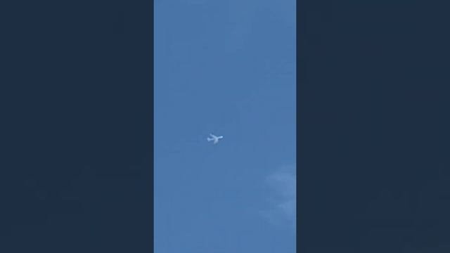 E-6 Mercury flying over our house
