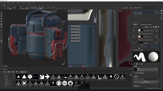 Gumroad - Blender Drone Tutorial #10 Drone Substance Texturing 2