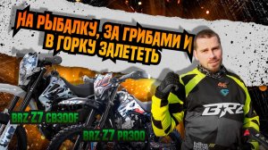 На рыбалку, за грибами и в горку залететь / Обзор моделей BRZ Z7 PR300 и СB 300F