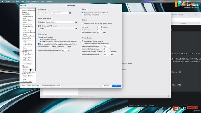 13 - KiCad 8 project manager main window