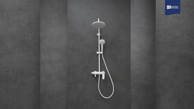 Смеситель Lemark Bronx LM3762MW для ванны и душа