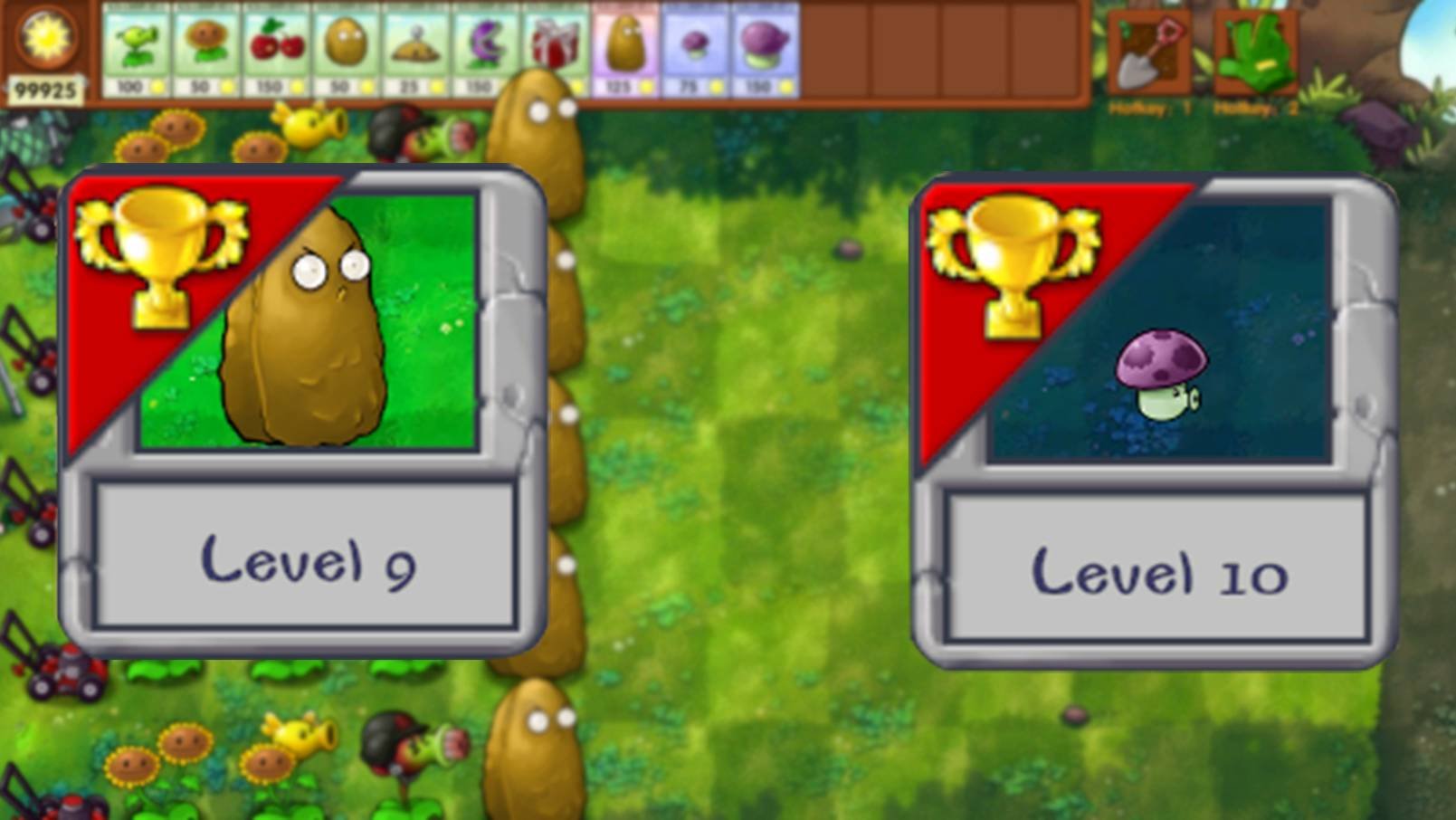 Играю в pvz fusion level 9-10
