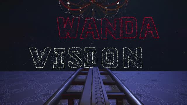 ВандаВижн|VandaVision. Марвел|Marvel. Disney. Американские горки 3D