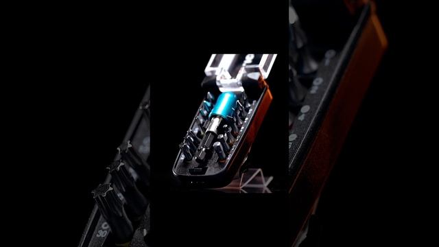 Набор торсионных бит 1/4" с магнитным держателем, 15 предметов. Licota ABD-BCRK01