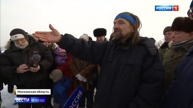 Жители Звенигорода спасают берега Москвы реки от незаконной застройки