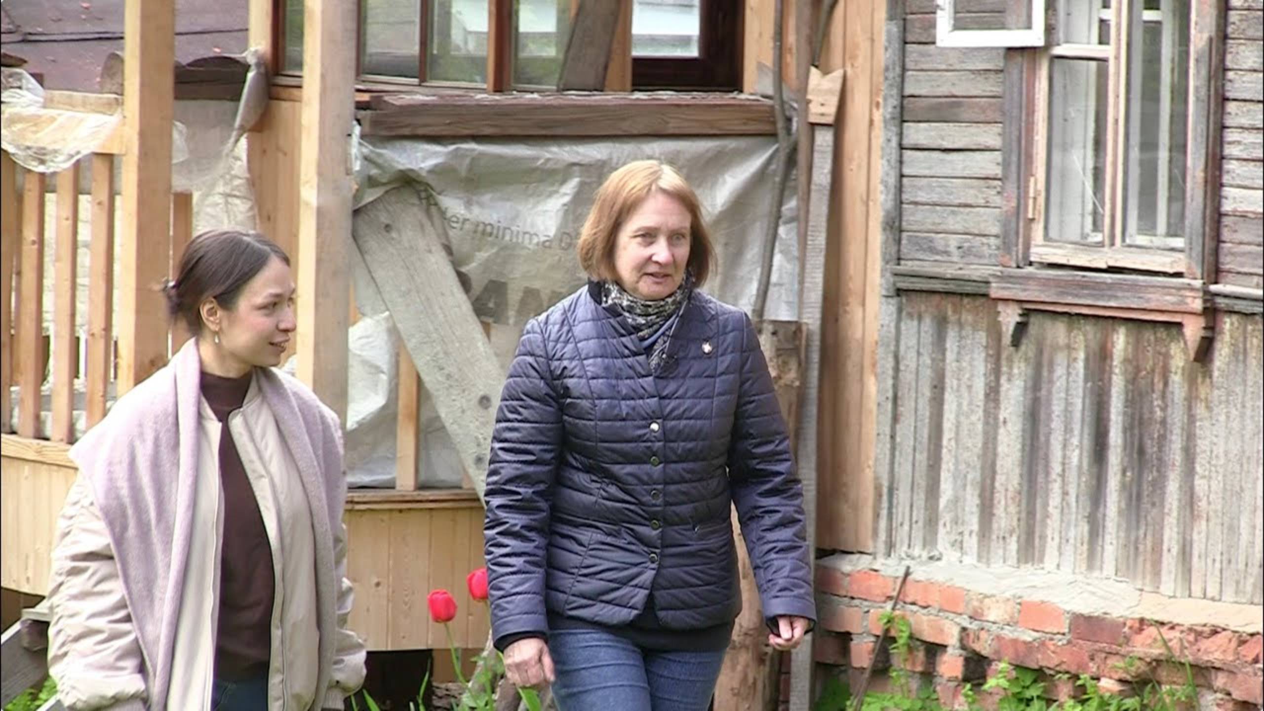 Канал «Культура» снимает репортаж на Городке 11.05.2024
