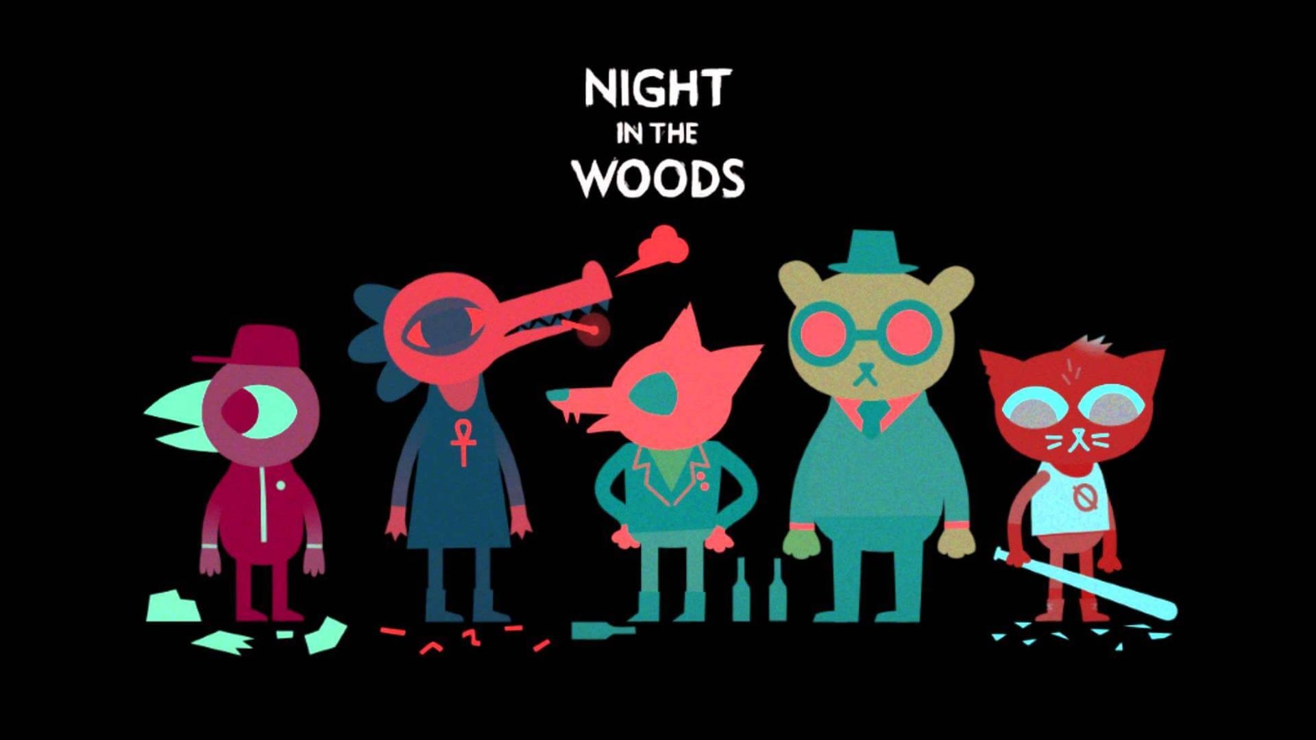 🐱Night in the woods🐱#15 - Мусорный круиз 🗑
