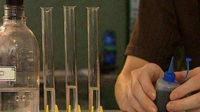 001. Действие кислот на индикаторы