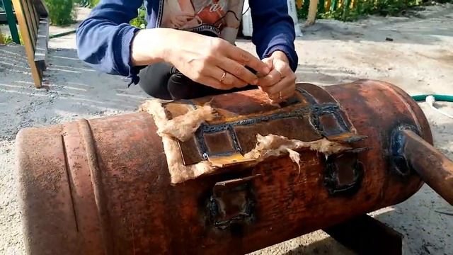 Обзор дёгтеварки.Реторта.