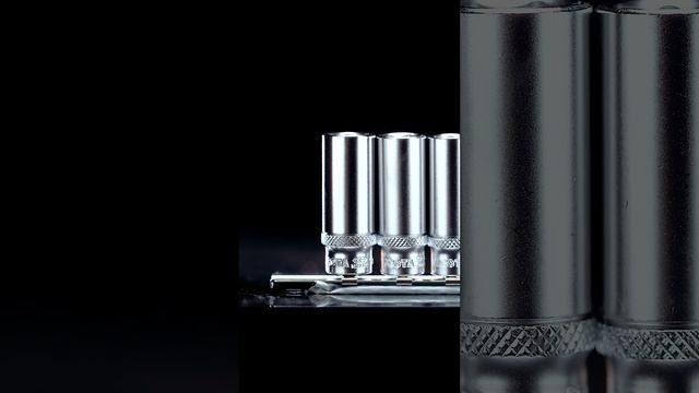 Набор глубоких торцевых головок 5-14 мм, квадрат 1/4", 10 предметов. Licota TBS-23101