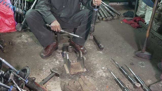 Техника починки амортизатора