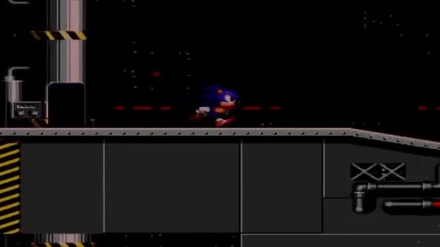 Sonic is alone.