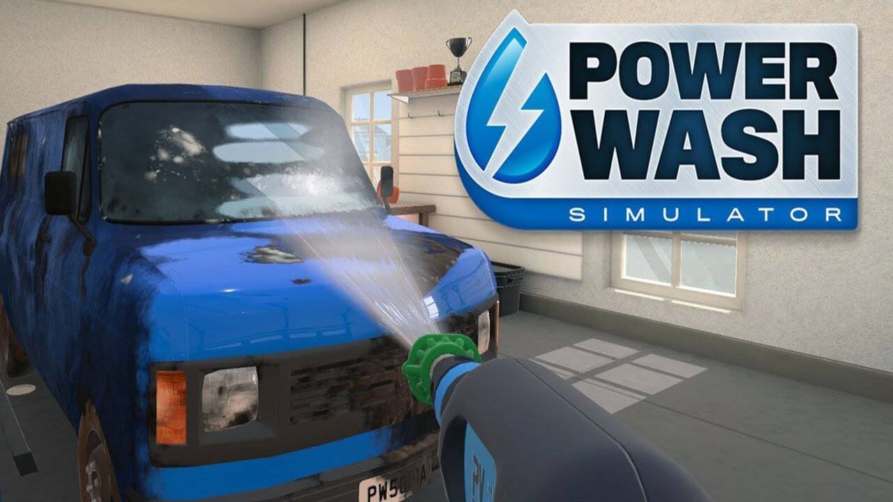 PowerWash Simulator▶Чистим мотоцикл и дом▶(#2)