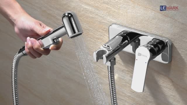 Смеситель с гигиеническим душем встраиваемый LEMARK plus GRACE LM1519C