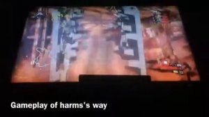 Harm's way gameplay as turret