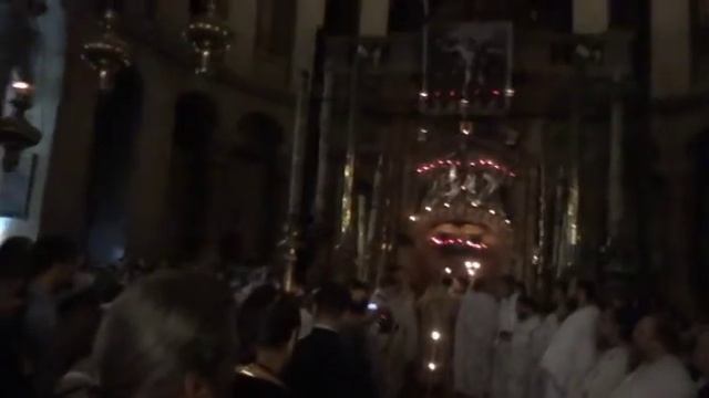 ч.23. 13 мин. Гроб Господень, место Воскресения Спасителя, Божественная Литургия!!!