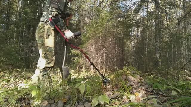 Металлокоп. Забрали найденный металл, коп на старых делянках, застрял УАЗ.
