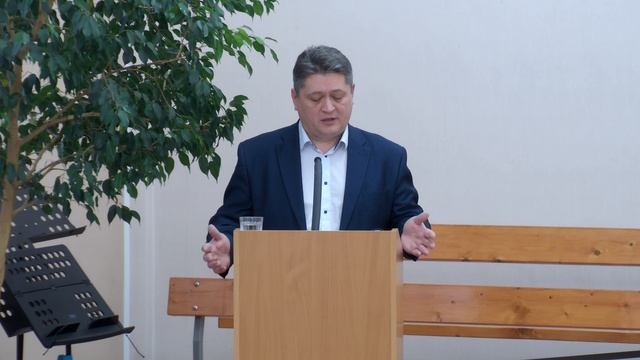 Начало богослужения Еськин Валерий