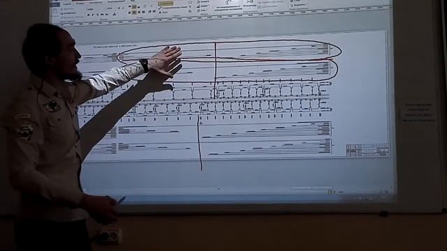 13. Построение путевого плана перегона АБТЦ ч1