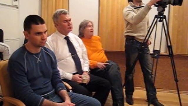 АЛЕКСАНДР ЛЕРМАН (24 мая 1952 — 10 октября 2011) на студии Олега Гребенкина 31.03.2008 Москва.