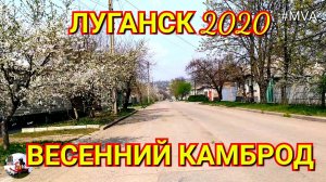 Луганск 2020. Весенний Камброд. Пешая прогулка по Камброду. Воспоминания о весне.