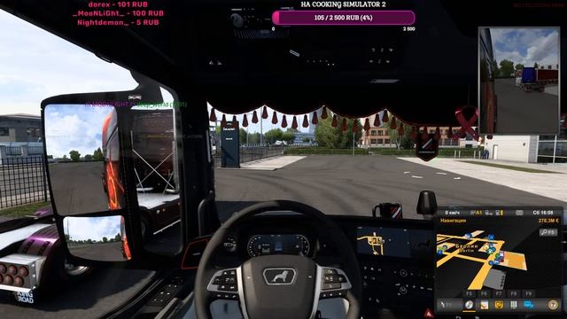 Стрим Euro Truck Simulator 2 Девчонки тоже рулят  Возим контракты №7