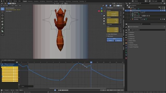 03-21-08 Climb cycle - Tail and details (timelapse)