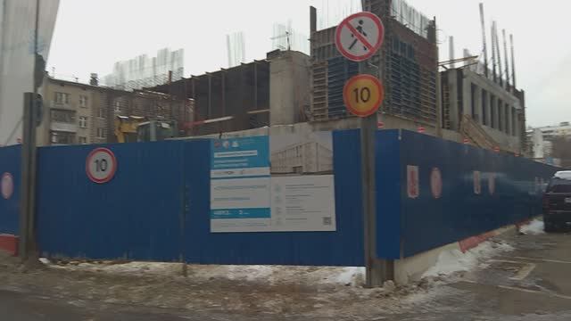 Строительство стоматологический поликлиники на улице Новогиреевская (23.12.2024)