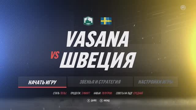NHL 19 Россия - Швеция(23.11.2024)