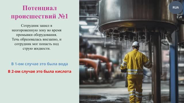 Потенциал развития происшествия