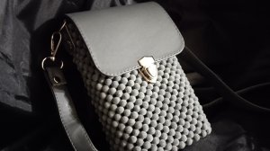 Сумочка из бархатных бусин 👛