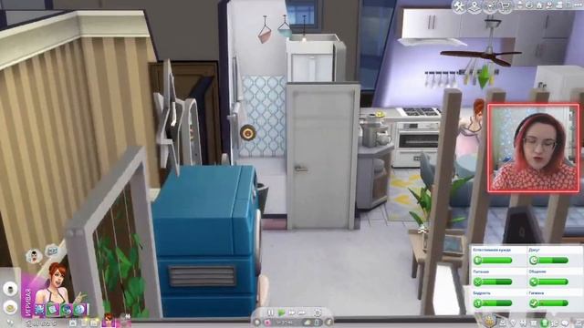 The SIMS 4 | летсплей "Он и она и большая семья" | КОНФУЗ | № 18