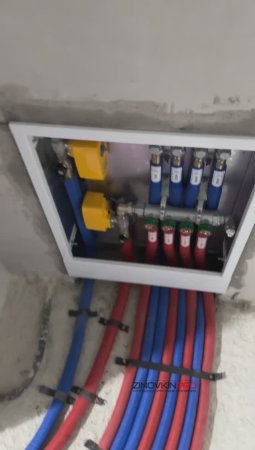 Монтаж отопления с защитой от протечек
