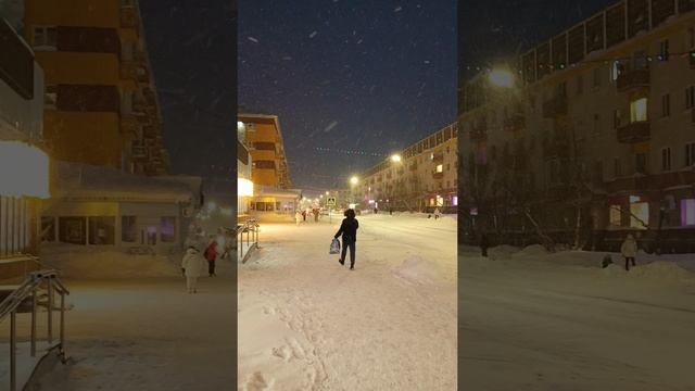 Воркута. Улица ЛЕНИНА